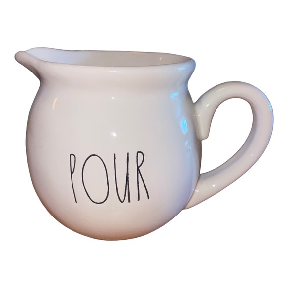 Rae Dunn | Dining | Rae Dunn Large Letter Pour Creamer Pitcher Ceramic ...